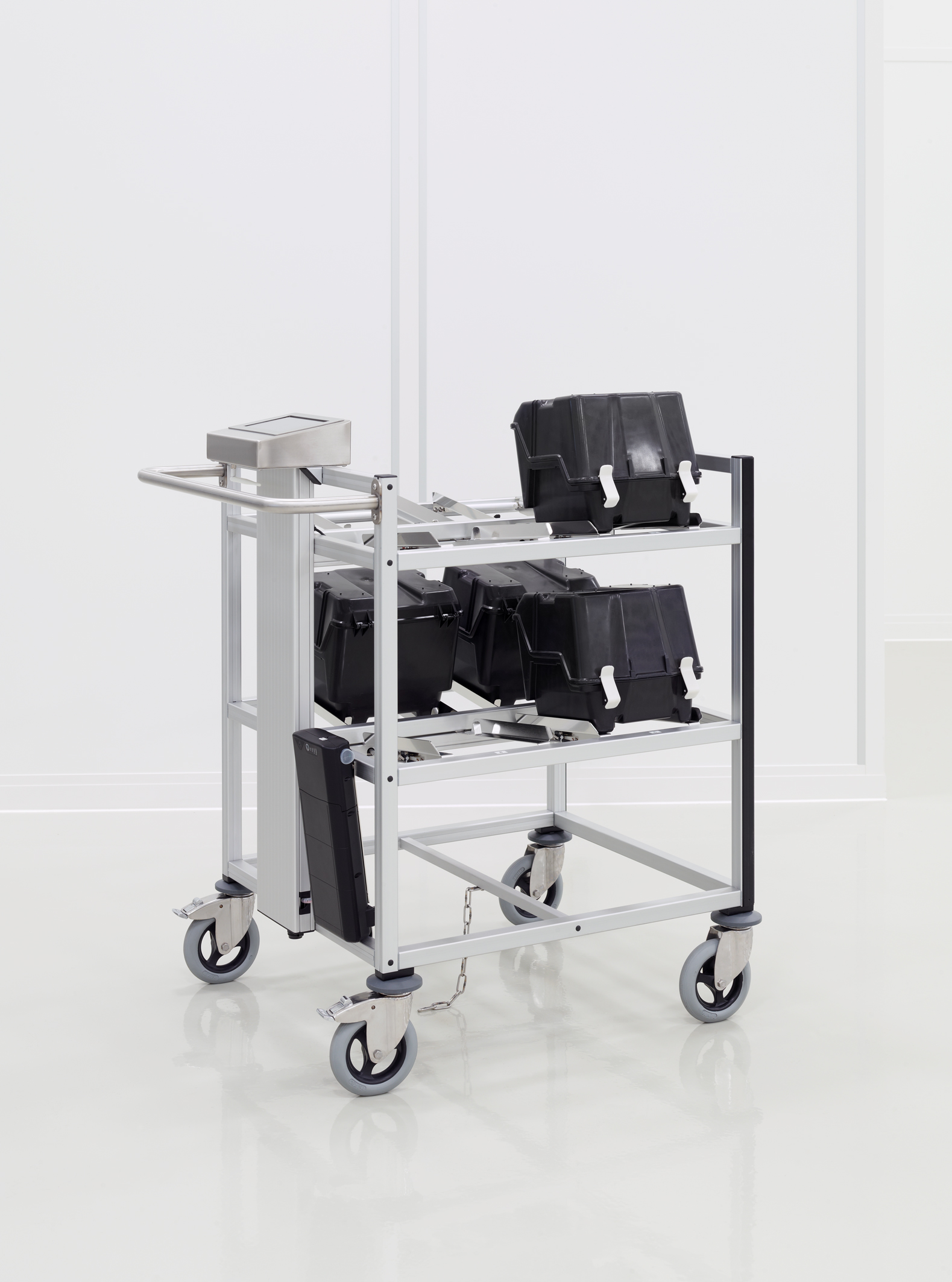 RFID Trolley for Cleanrooms - Fabmatics