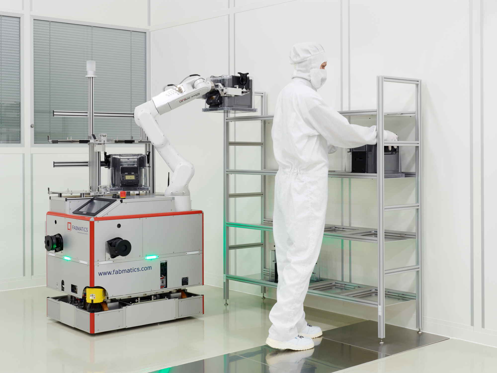 Keine halben Sachen – Fabmatics und SICK machen mobile Roboter sicher ...