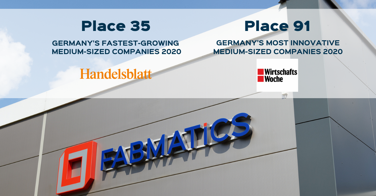 Fabmatics is one of the Top 100 most innovative and fastest growing ...